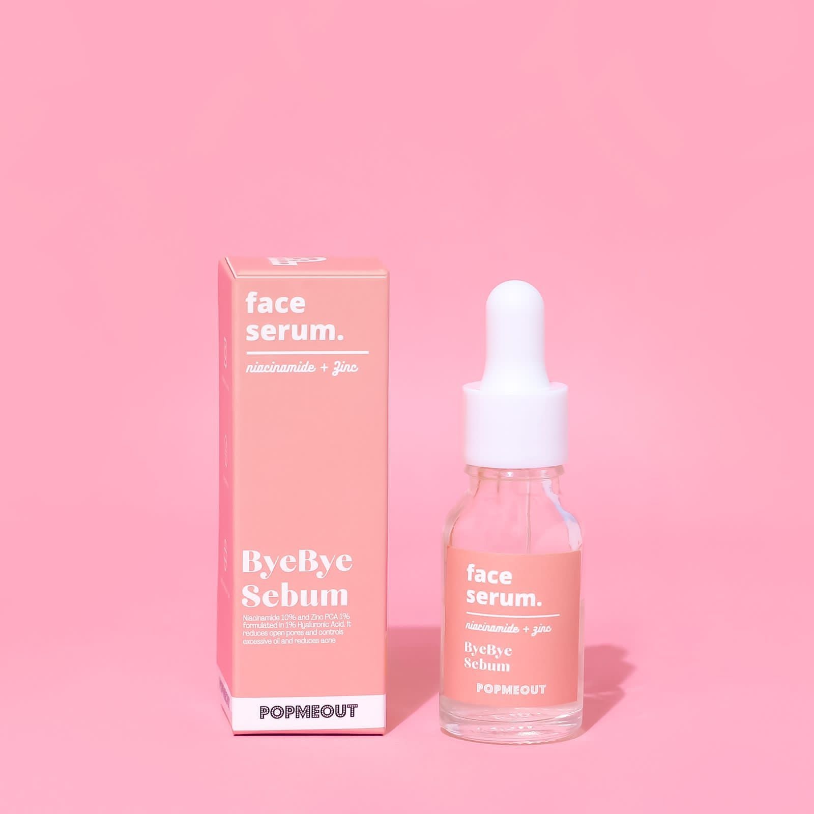 ByeBye Sebum ( Niacinamide Serum ) – POPMEOUT